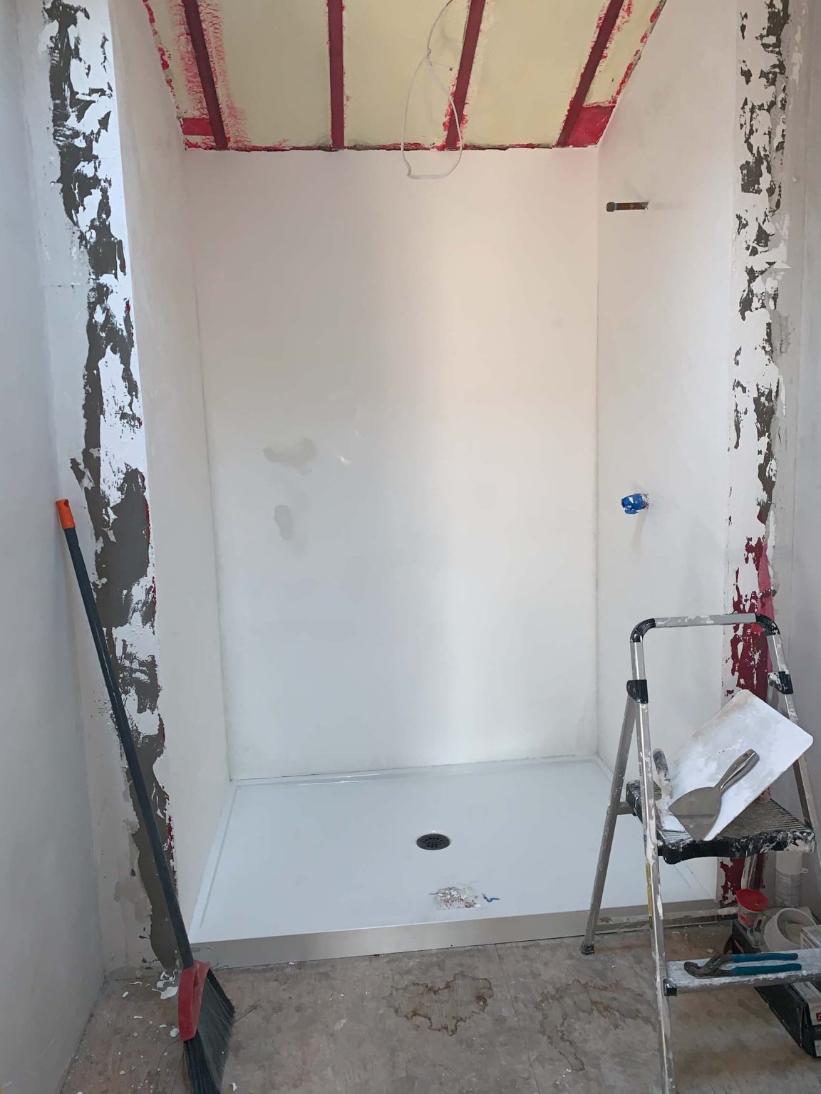 How We Converted Our Garage Into A Bedroom And Bathroom