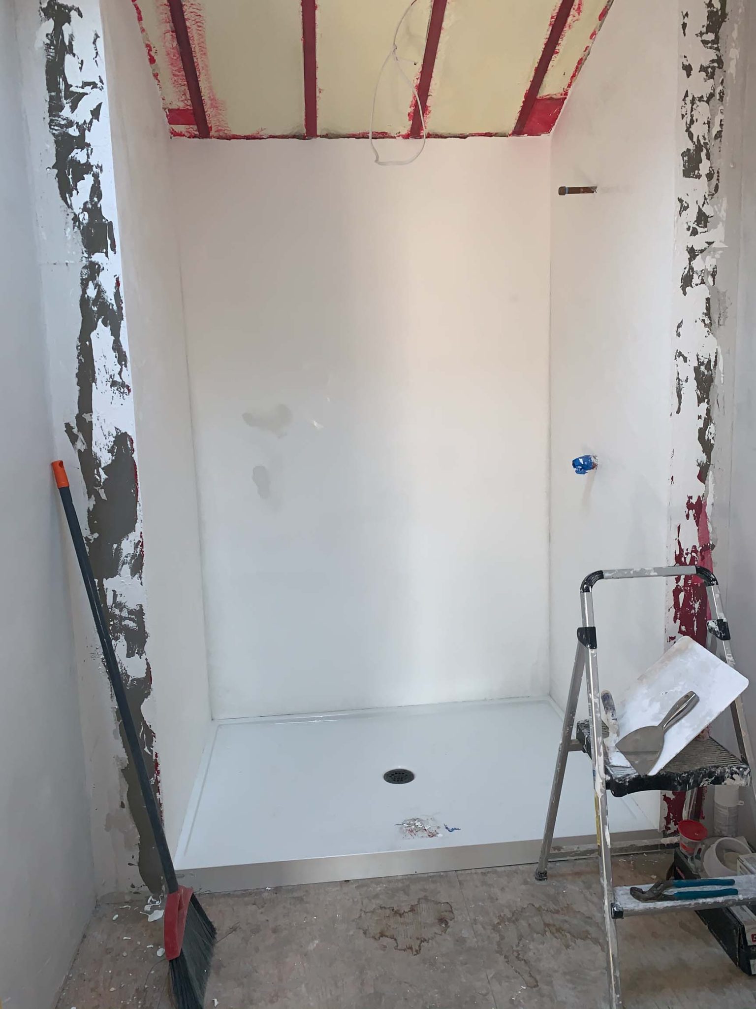 How We Converted Our Garage Into A Bedroom And Bathroom