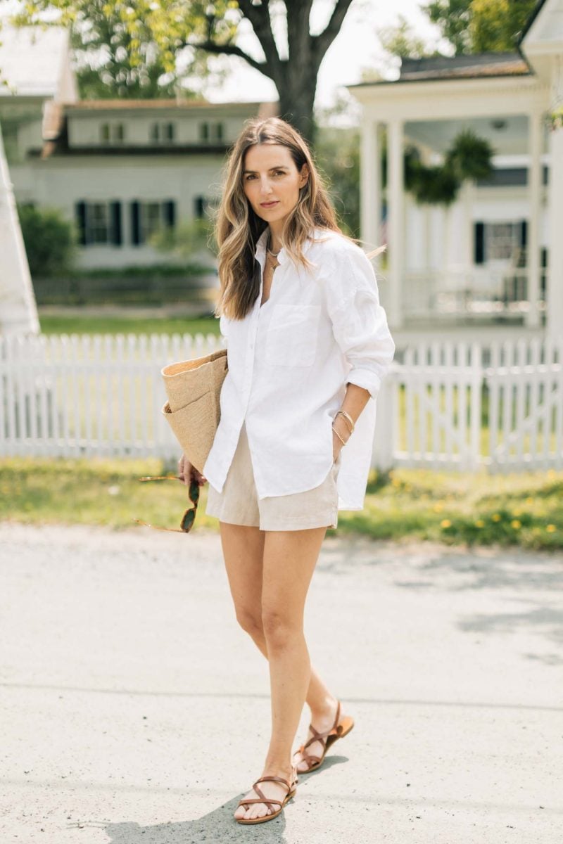 How To Style Linen Shorts | Jess Ann Kirby - Lifestyle Blog
